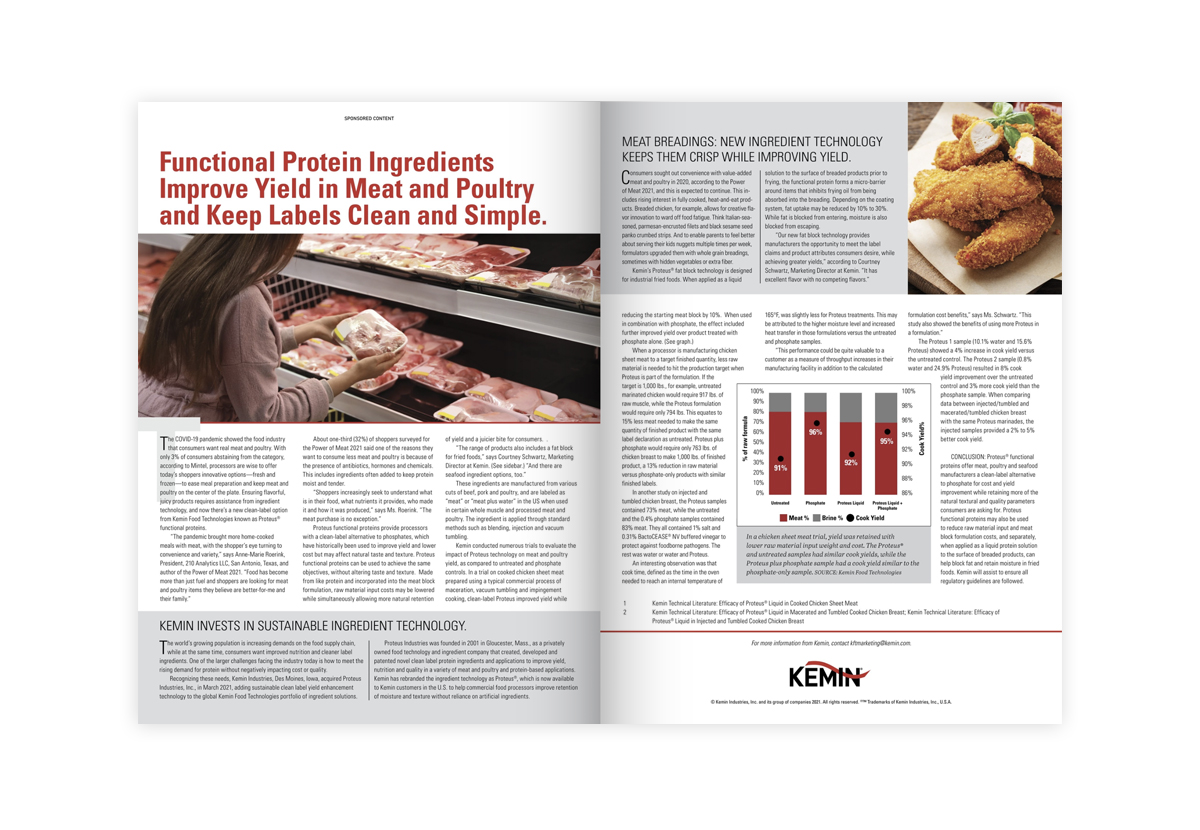 Portfolio of Kemin Work | ColinKurtis Advertising
