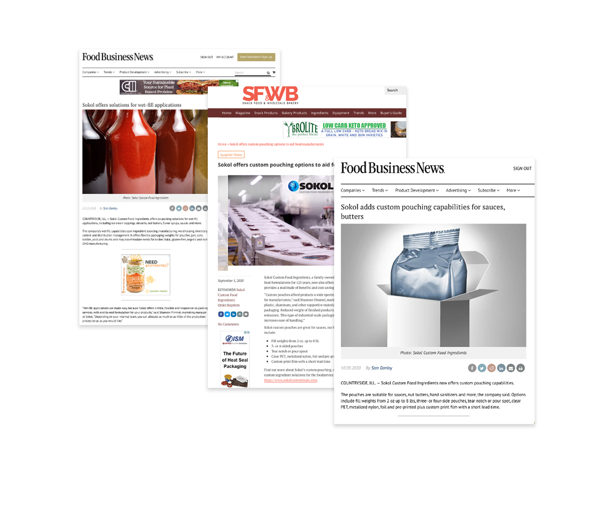 Sokol Custom Food Ingredients | ColinKurtis